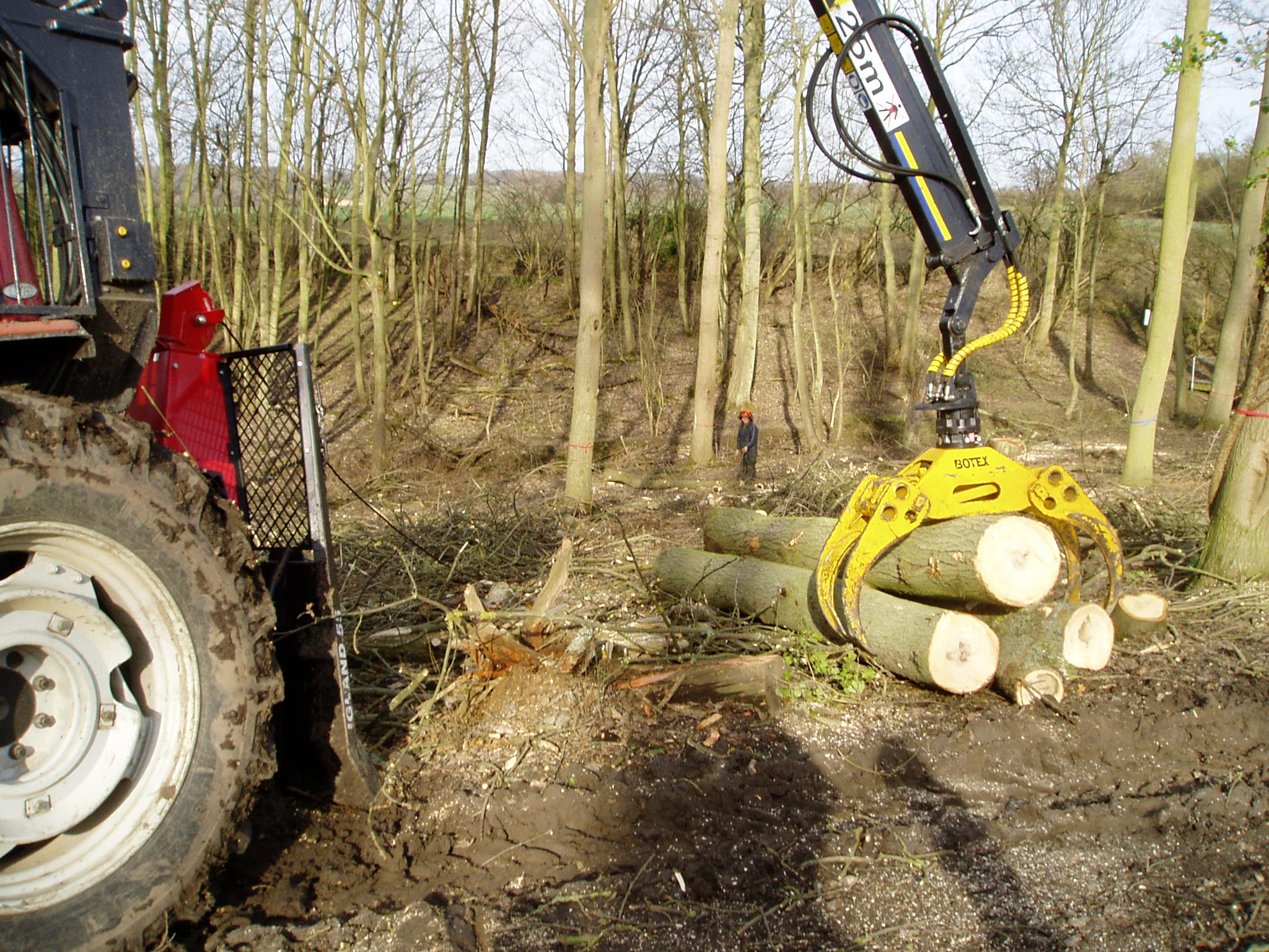 J.S.Forestry - Winching